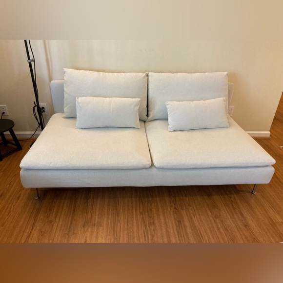 IKEA | Other | Ikea Soderhamn 2 Seat Finnsta White Cover Only | Poshmark